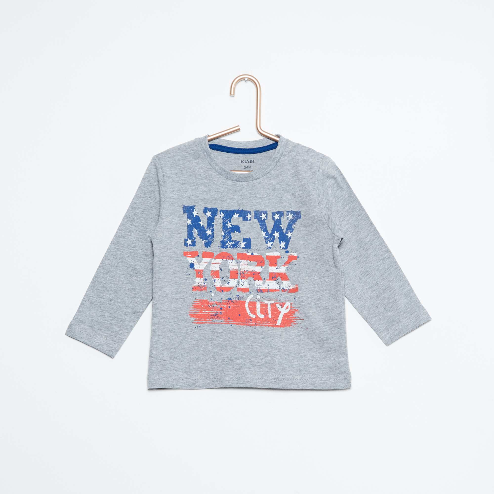 Tee-shirt coton imprimé Petit garçon - Kiabi - 3,00€ Tee-shirt coton imprimé Petit garçon - Kiabi - 3,00€