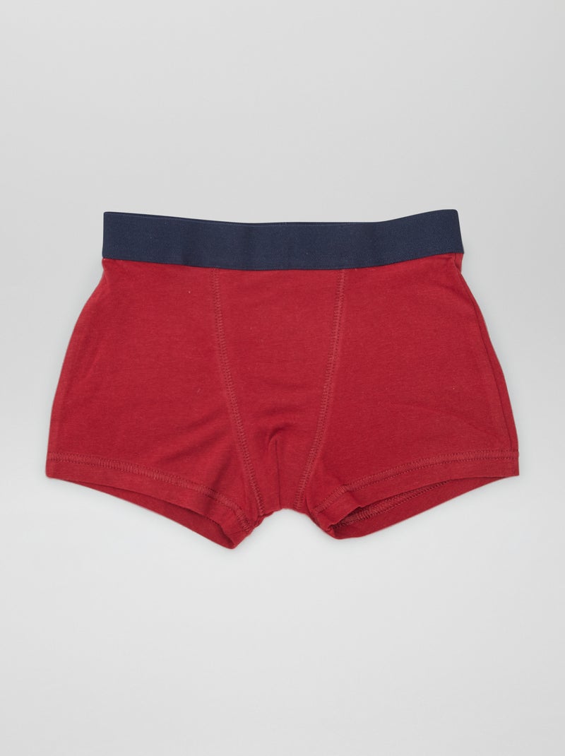 5 boxers unis - GRIS - Garçon - 6.40€ - Kiabi