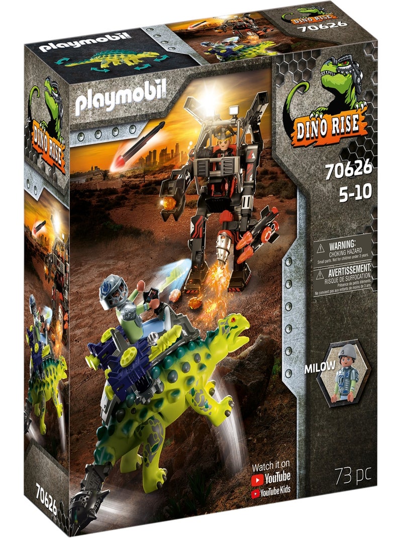 70626 Saichana Et Robot Soldat, 'playmobil' Dino Rise - N/A - Kiabi ...