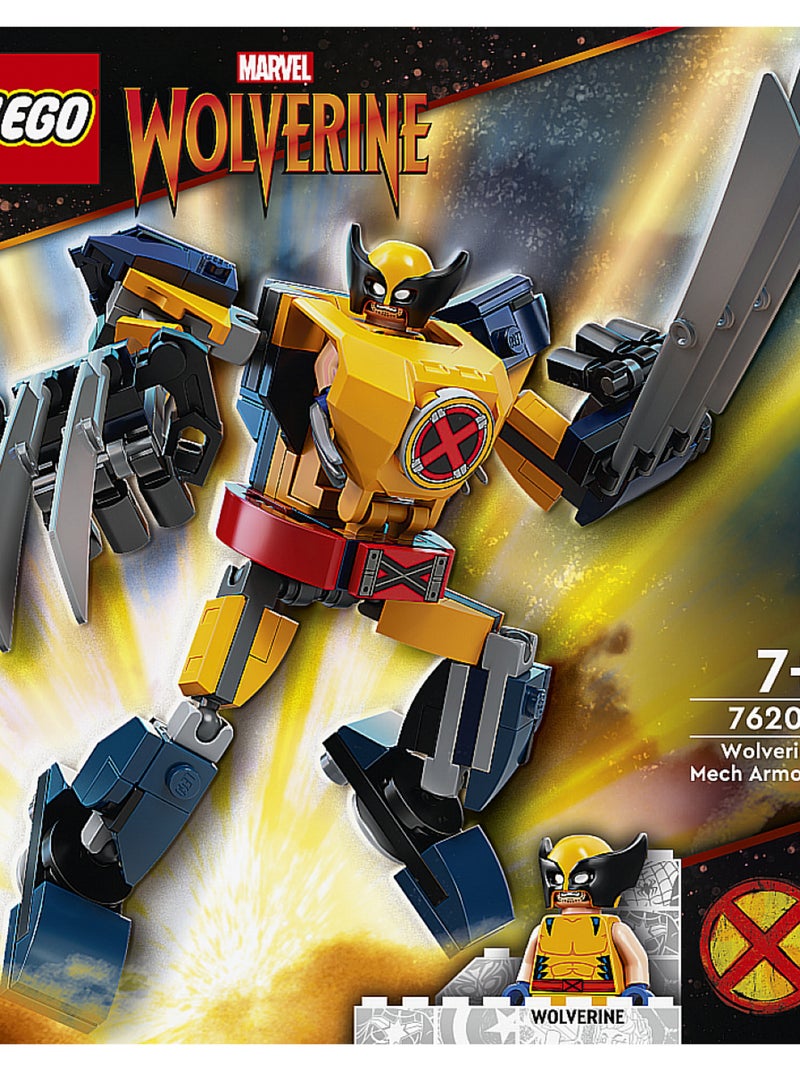 76202 L'armure Robot De Wolverine 'lego®' Marvel Super Heroes - N/A ...