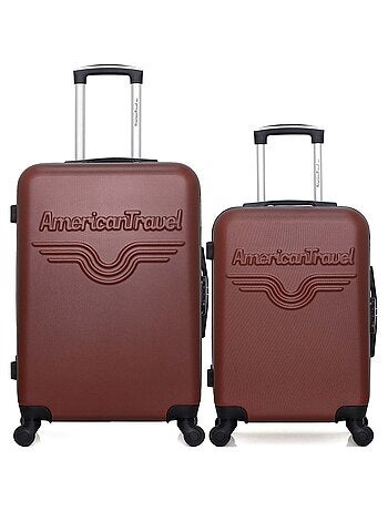 Valises et sets de valises rigides - marron - Kiabi