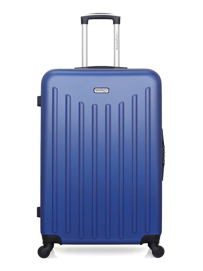 AMERICAN TRAVEL - Valise Grand Format ABS BROOKLYN 4 Roues 75 cm - Bleu ...