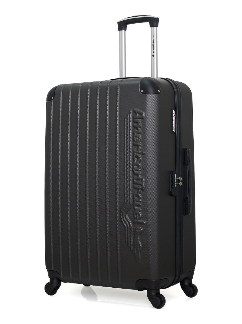 AMERICAN TRAVEL - Valise Grand Format BUDAPEST 75 cm 4 Roues - Gris ...