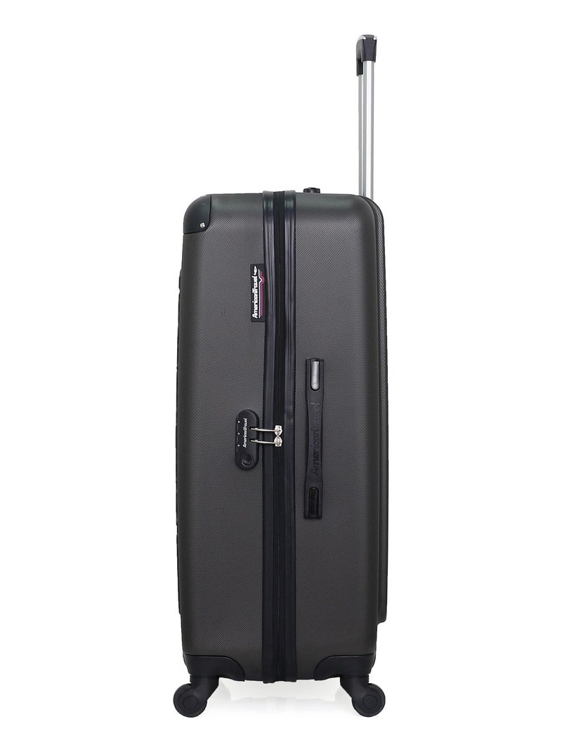 AMERICAN TRAVEL - Valise Grand Format BUDAPEST 75 cm 4 Roues - Gris ...