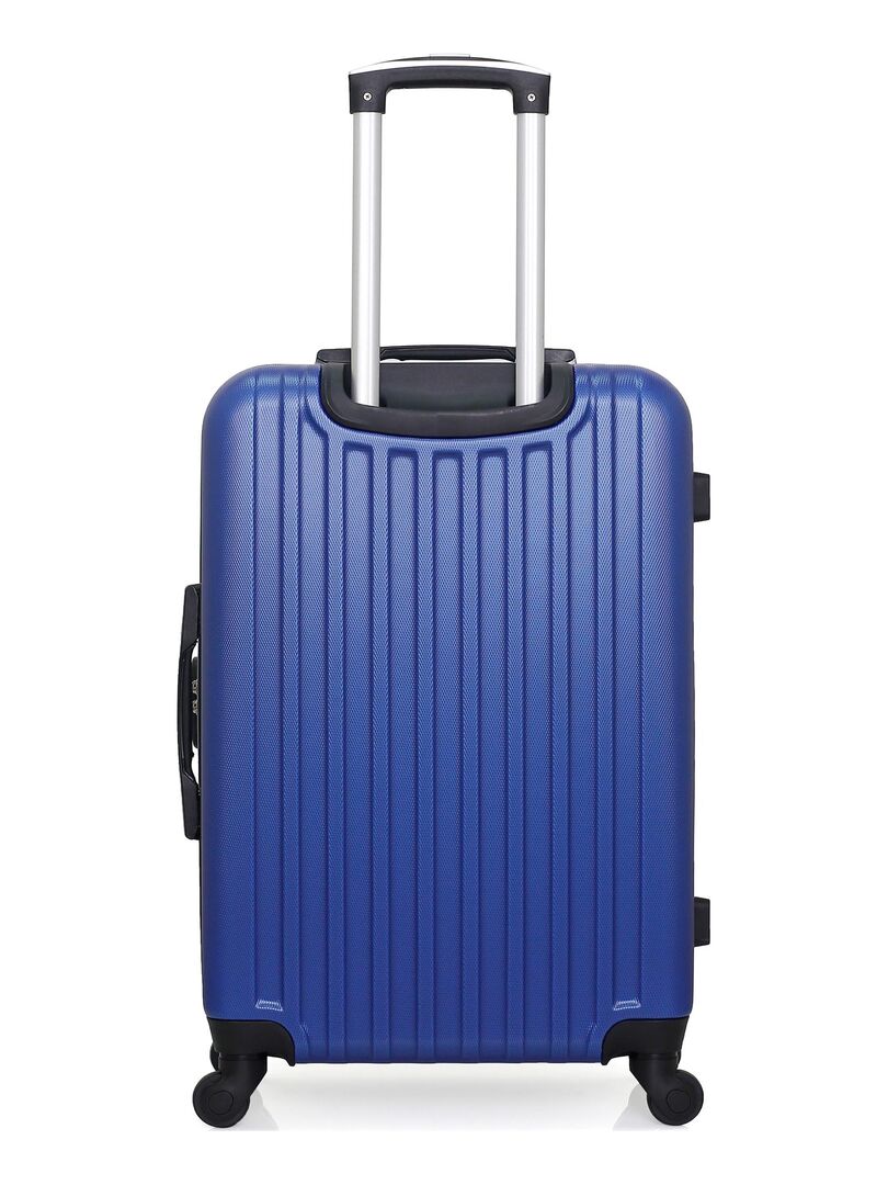 AMERICAN TRAVEL - Valise Weekend ABS SPRINGFIELD 4 Roues 65 cm - Bleu ...