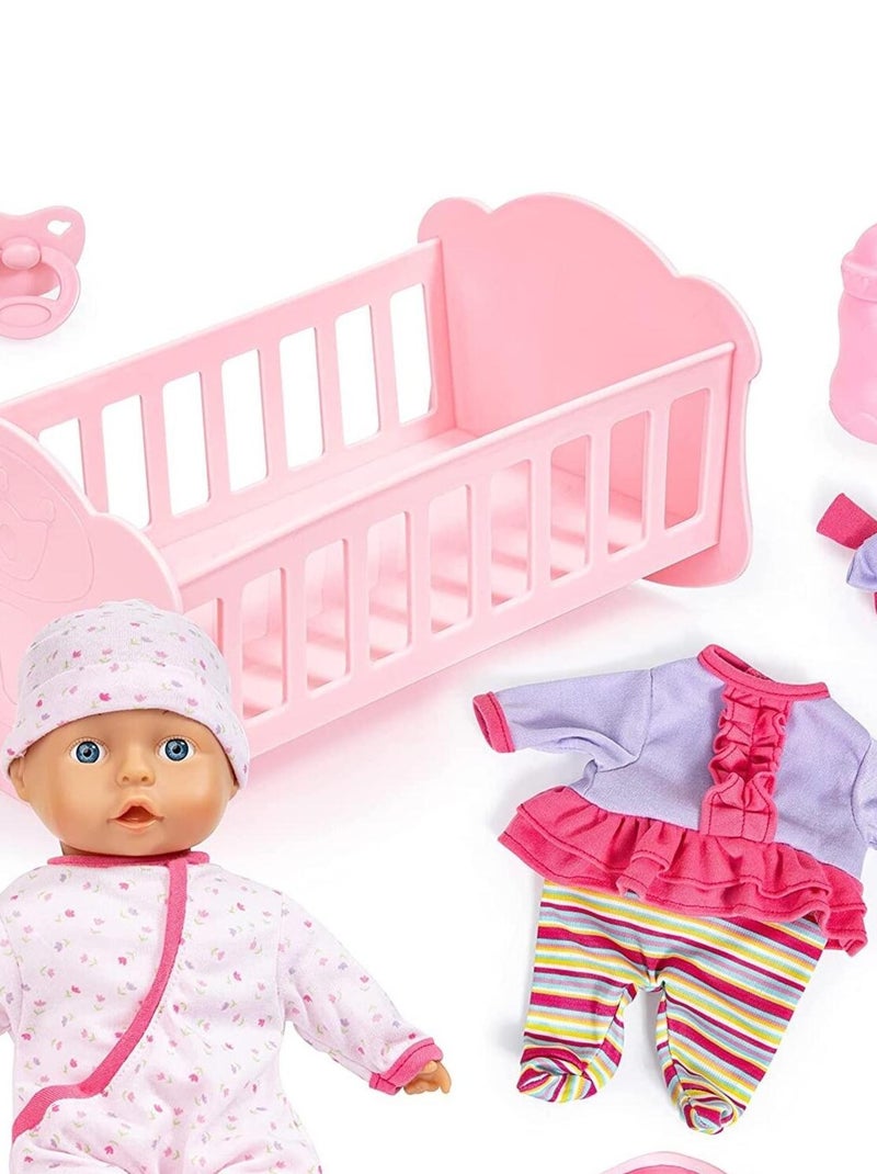 Anna Cozy Set Poupée avec lit et accessoires - N/A - Kiabi - nu€