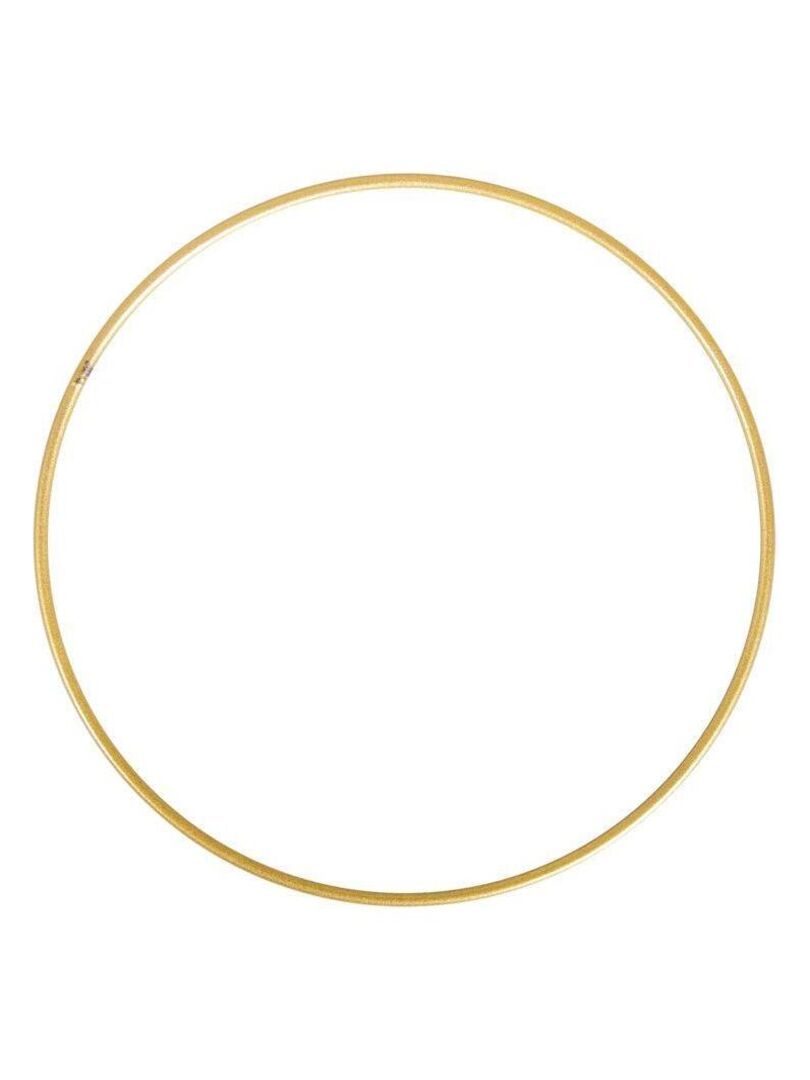 Anneau en métal doré ø 20 cm - Rayher - Doré/or - Kiabi - 2.90€