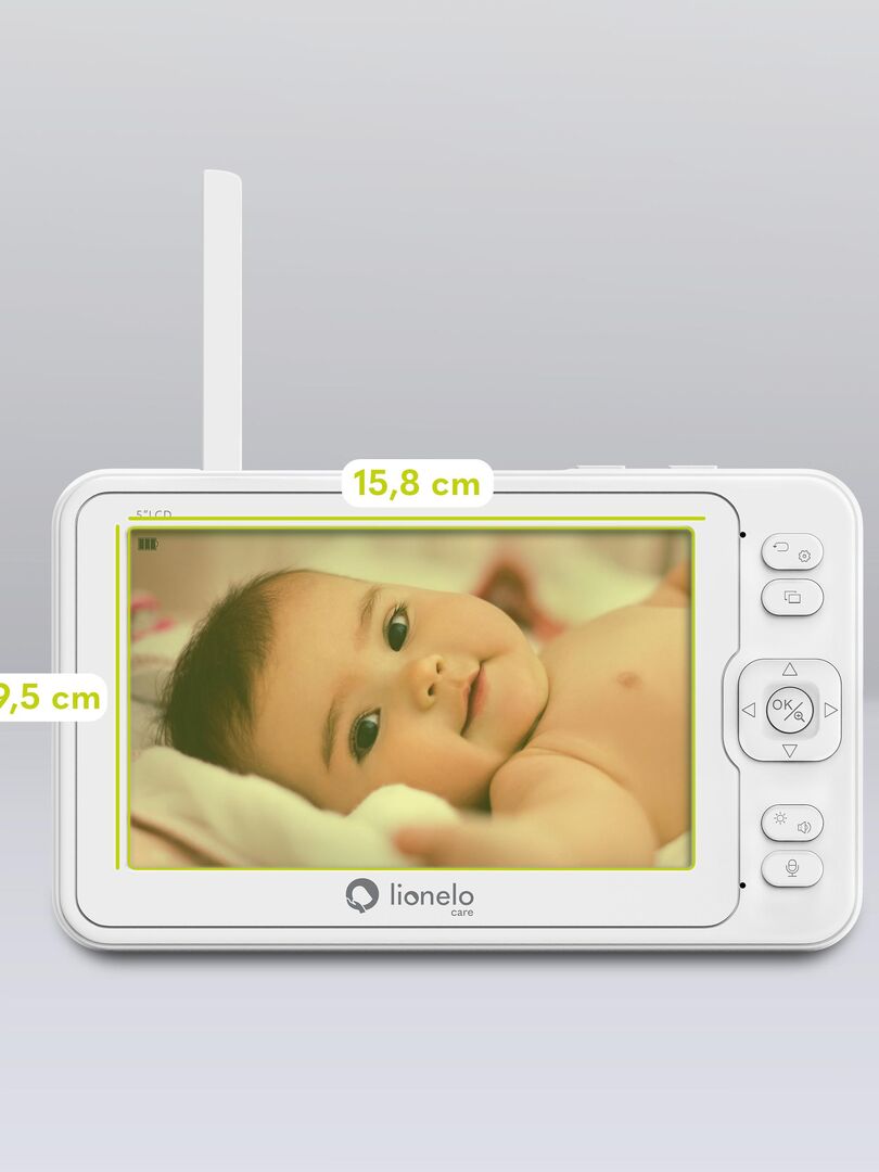 Babyphone video 360° - LIONELO Babyline 8.3 - Communication ...