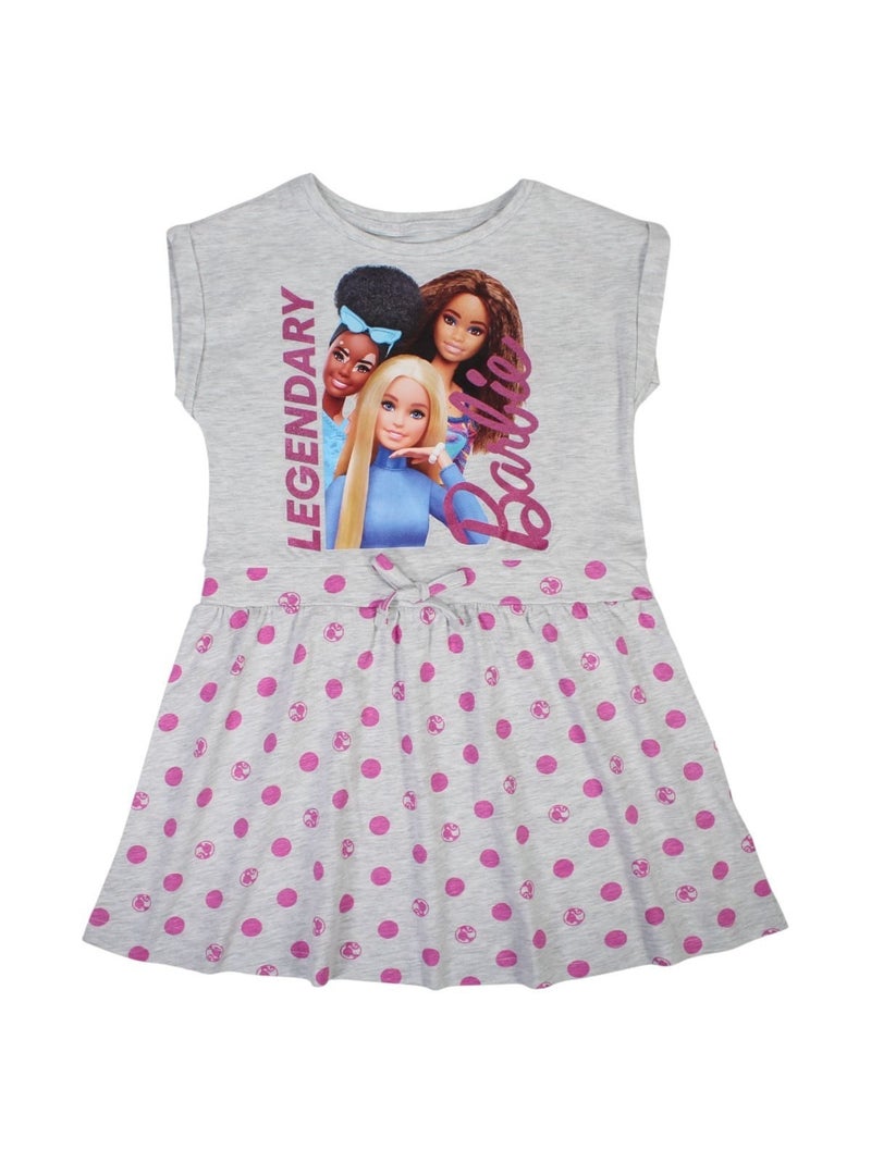 Barbie - Robe Fille Barbie - Gris - Fille - 19.90€ - Kiabi