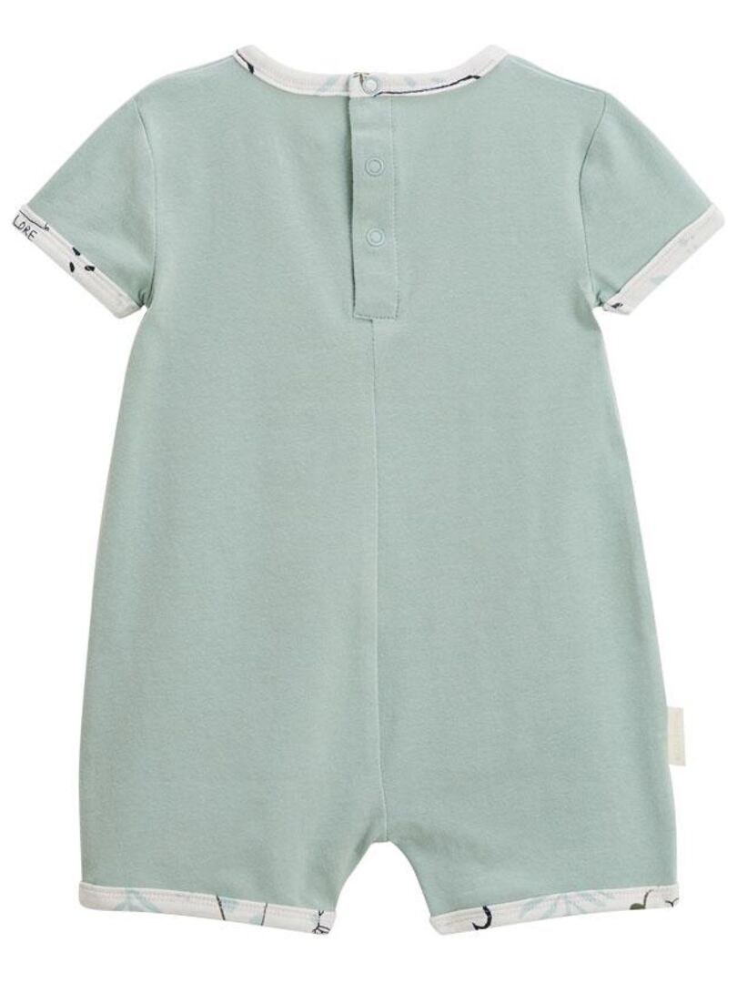 Barboteuse bébé Elliot - Vert - Kiabi - 14.99€