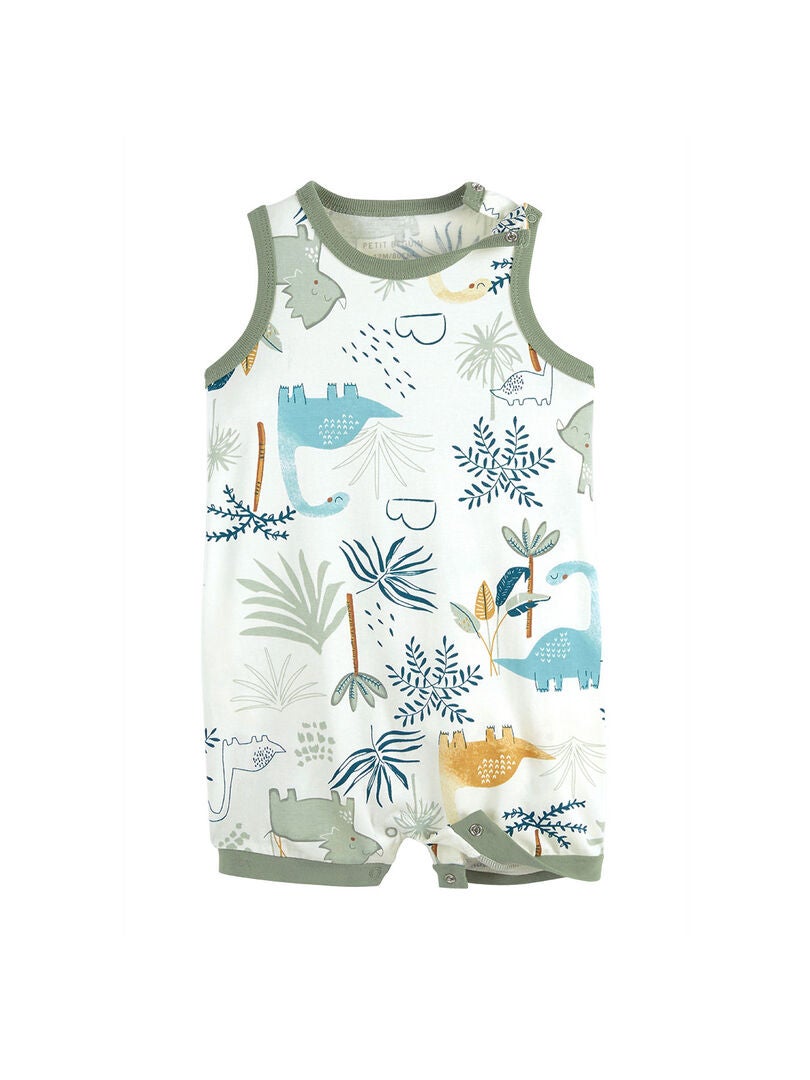 Barboteuse bébé Puka Puka - Kaki - Kiabi - 15.99€