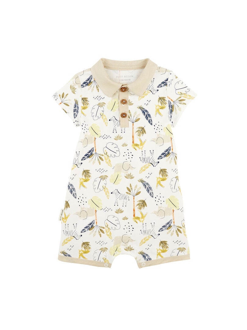 Barboteuse bébé Zagora - Ecru - Kiabi - 10.19€