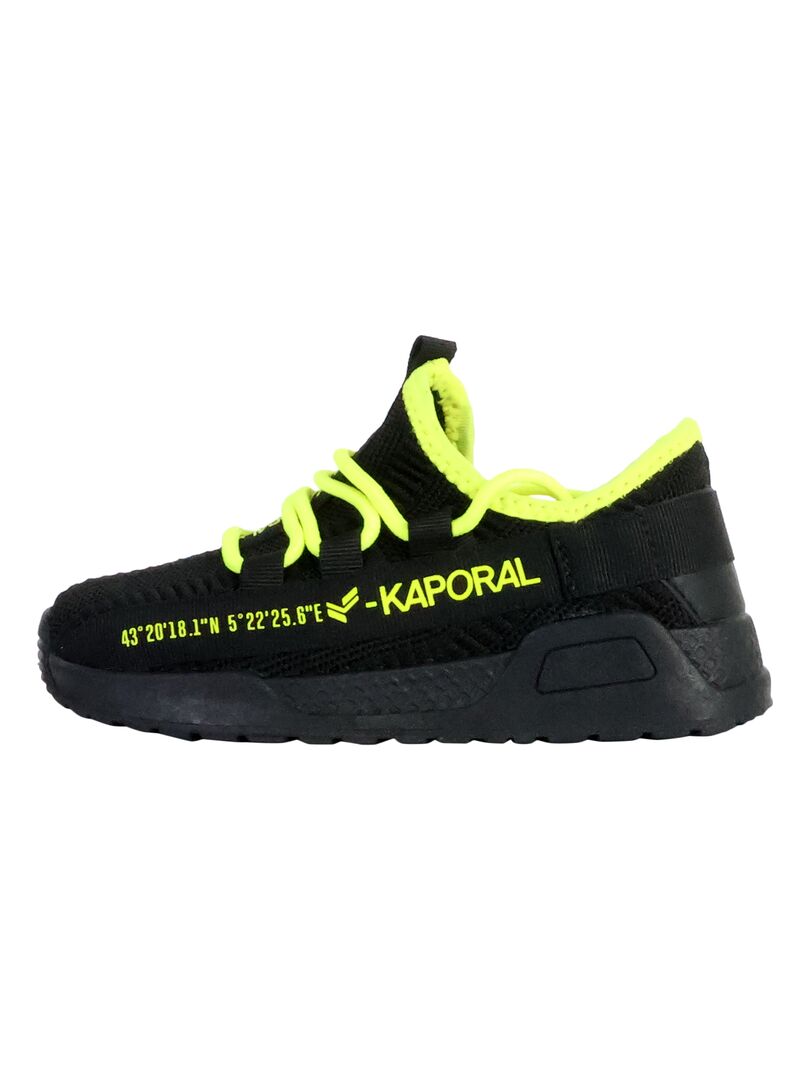 Basket à Lacets Enfant Kaporal Dofini - Noir Bleu - Kiabi - 49.90€