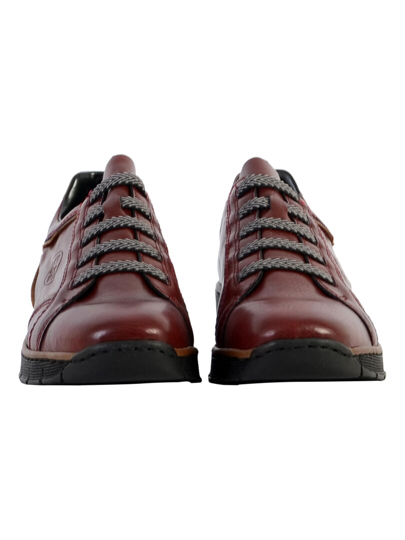 Basket Cuir Rieker Eagle - Rouge - Kiabi - nu€