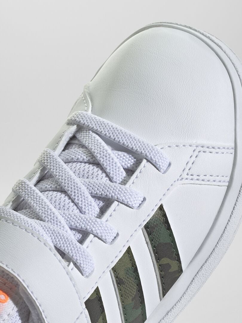 Baskets 'addias' 'Grand court' - blanc - Kiabi - 45.00€