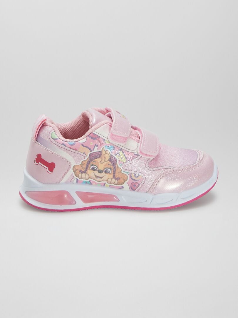 Baskets avec LED lumineuses 'Pat 'Patrouille' - Rose - Kiabi - 26.00€