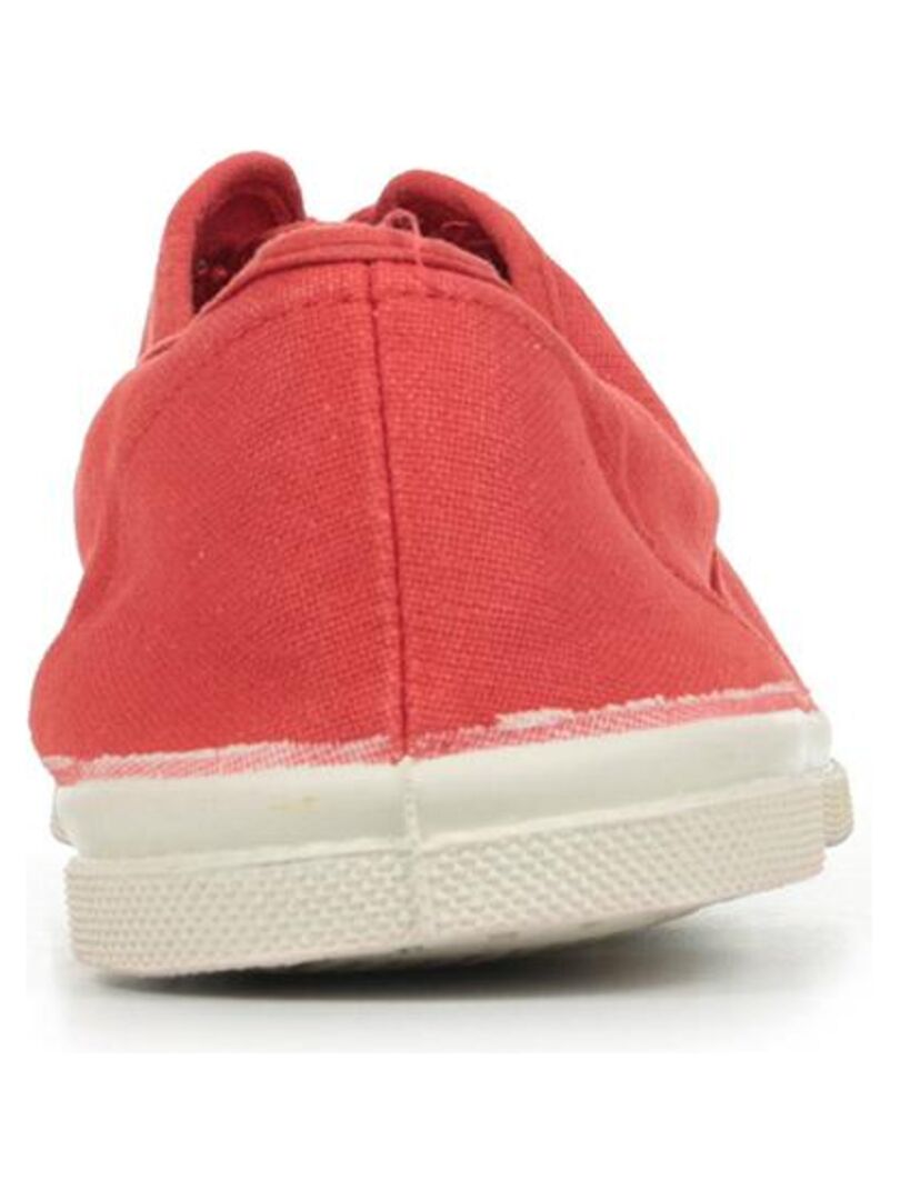 Baskets Bensimon Lacet - Rouge - Kiabi - 34.95€