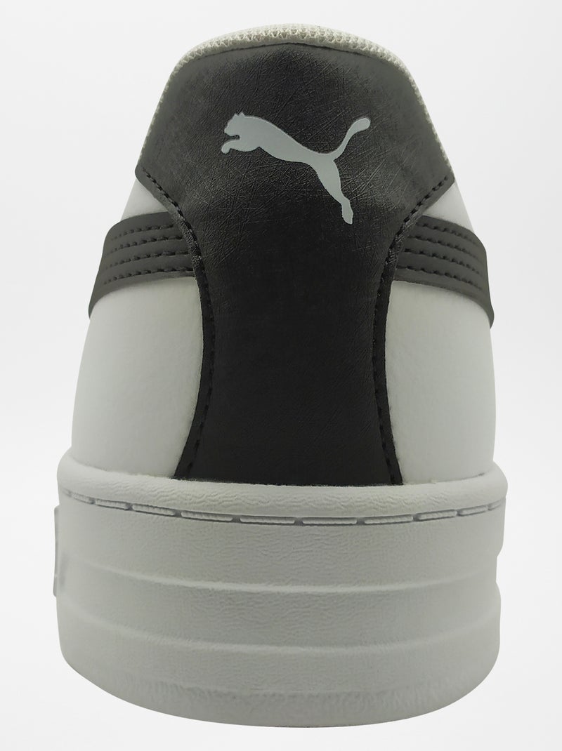 Baskets bicolore 'Puma' - blanc - Kiabi - 27.50€