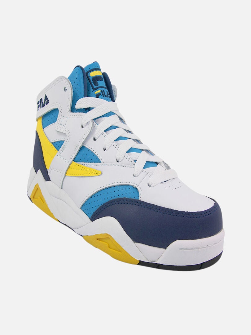 Baskets cuir 'FILA' 'M-SQUAD' - Bleu - Kiabi - 69.15€