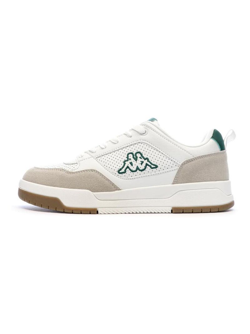 Baskets Homme Kappa Logo Manis - 40 - Blanc Vert - 46.99€ - Kiabi