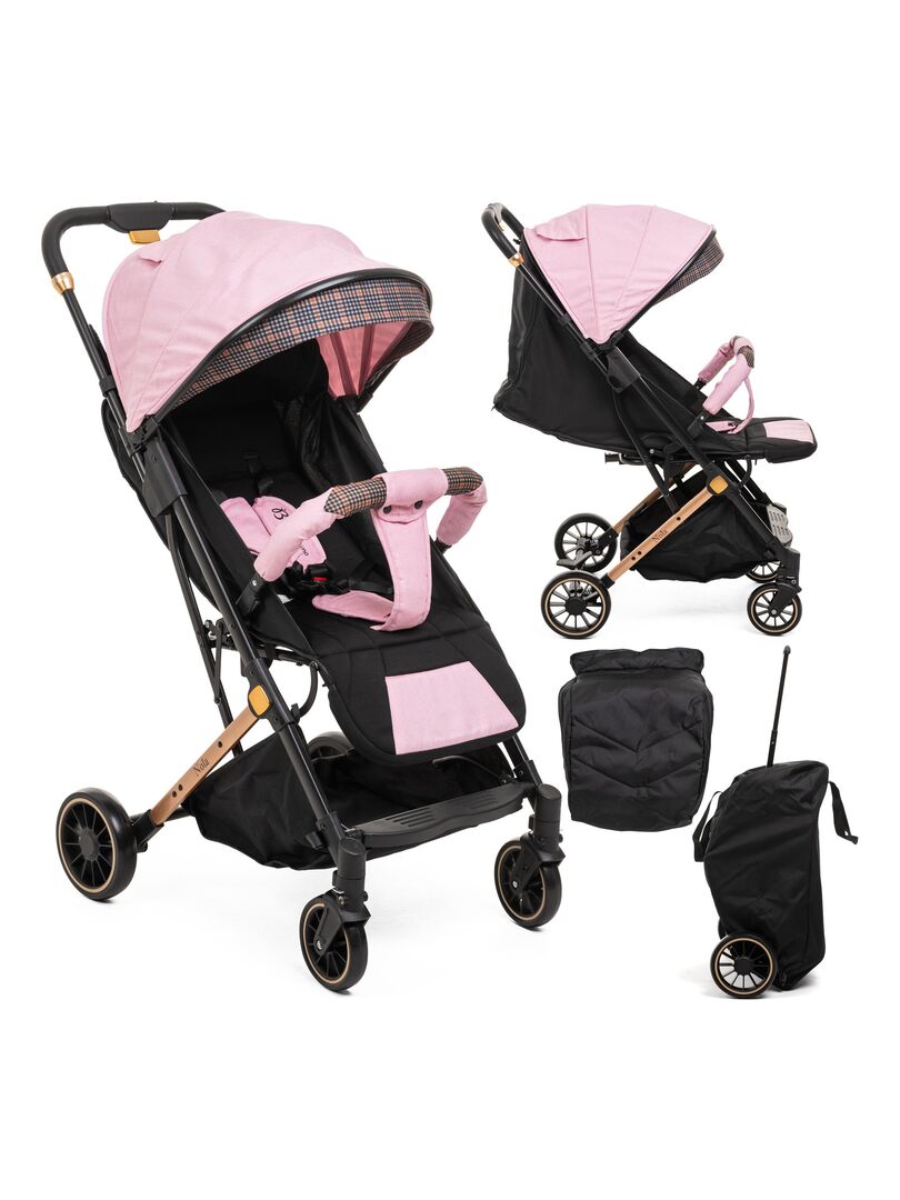 Bebelissimo - Poussette bébé Citadine Ultra Compacte - De 0 à 36 mois ...