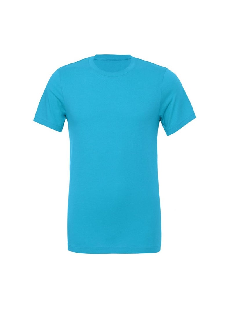 Bella + Canvas - T-shirt manches courtes - Bleu aqua - Adulte - 16.99 ...