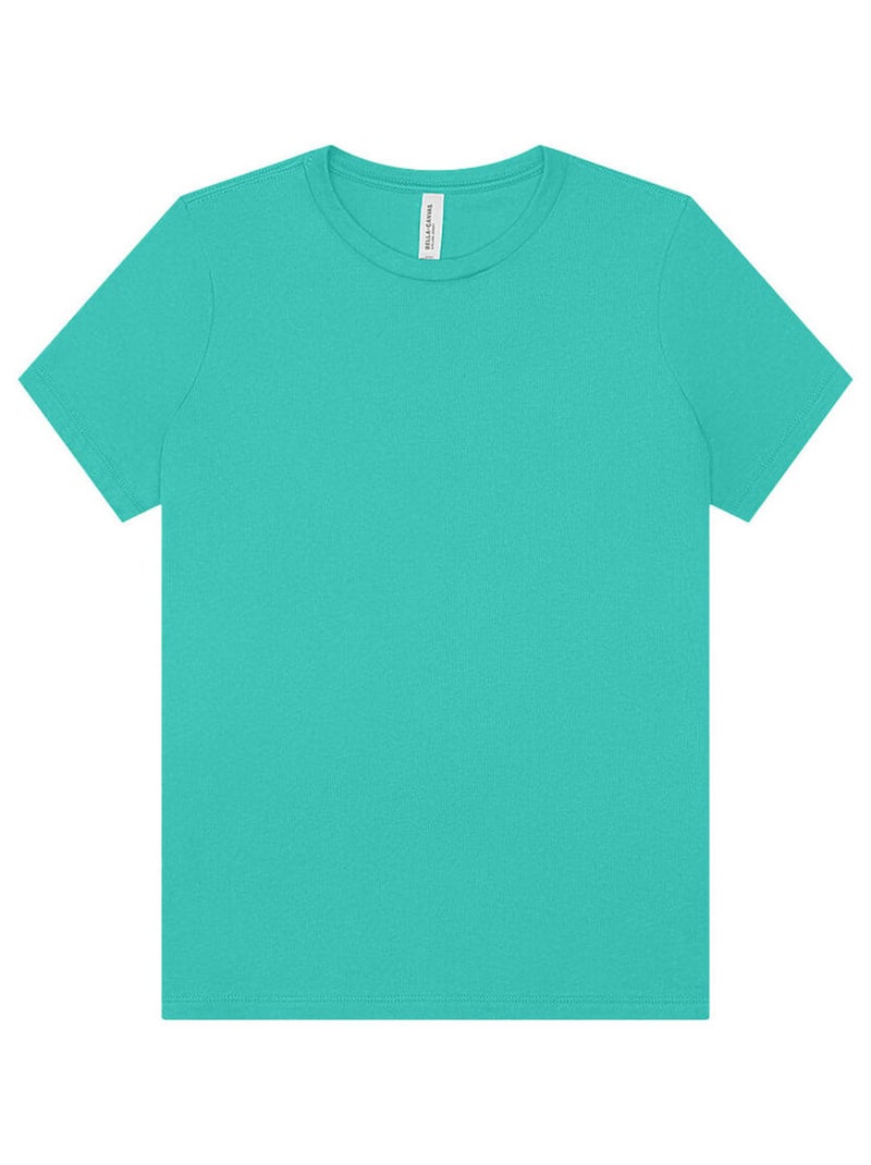 Bella + Canvas - T-shirt manches courtes - Bleu lagon - Femme - 11.99 ...