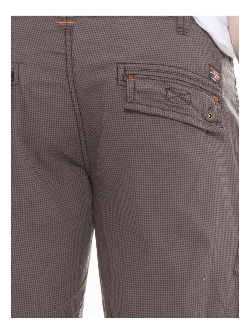 Bermuda battle BERLOG - Gris - 0.00€ - Kiabi