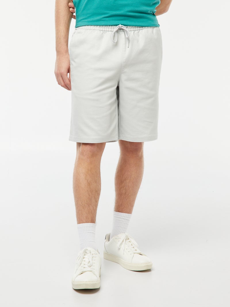 Bermuda chic à coupe droite - Gris - Kiabi - 9.00€