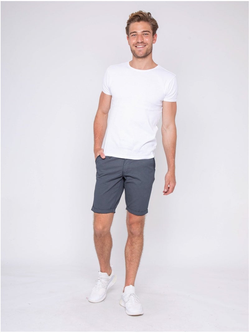 Bermuda chino BENTON - Gris - 0.00€ - Kiabi