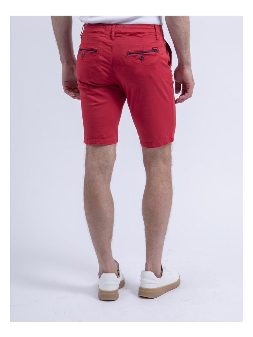 Bermuda chino BERKLARO - Rouge - Kiabi - 31.49€