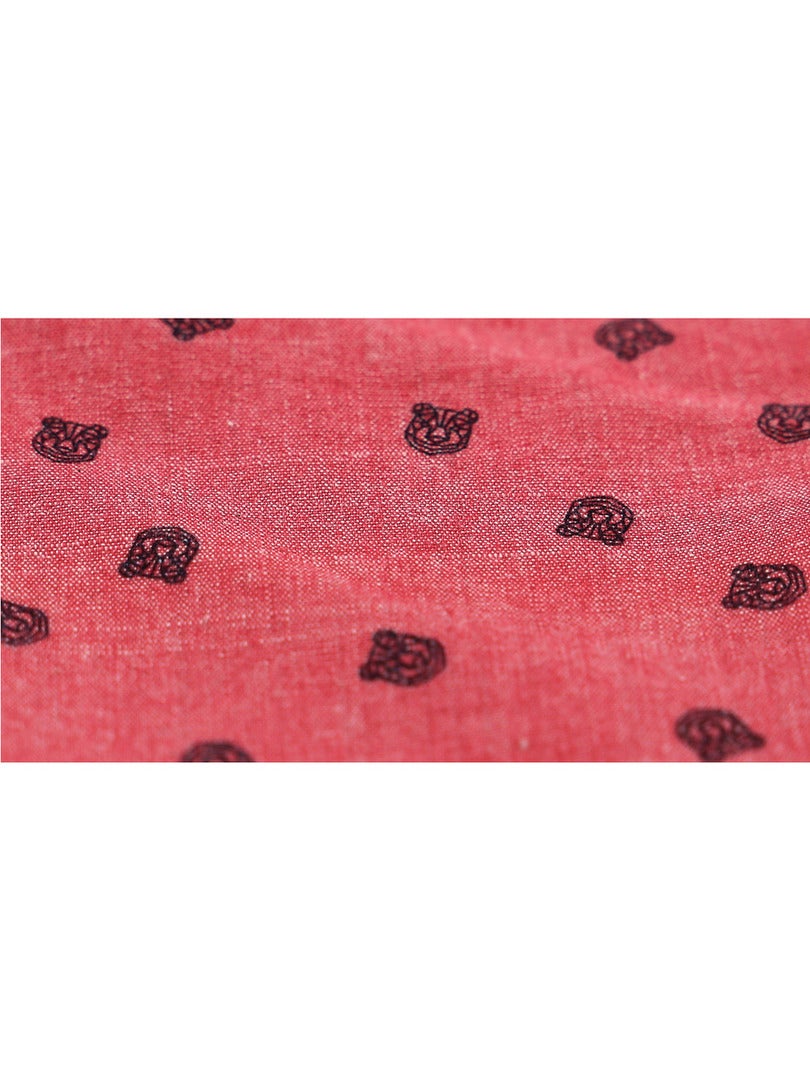 Bermuda Coton - Rouge - Kiabi - nu€