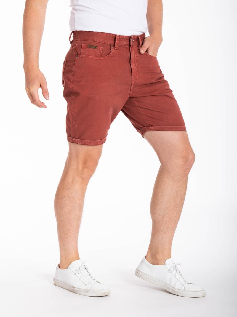 Bermuda denim 5 poches MANFRED 'Rica Lewis' - Marron clair - 0.00€ - Kiabi