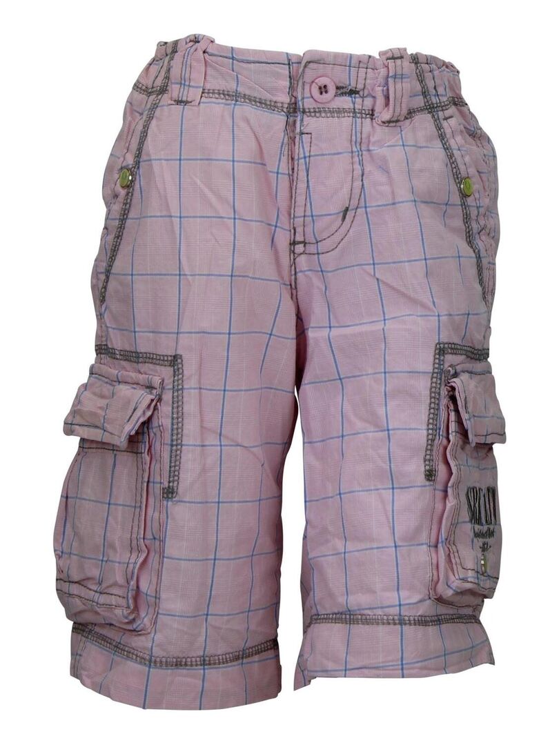 Bermuda garçon EFLO - SRK - Rose - Kiabi - nu€