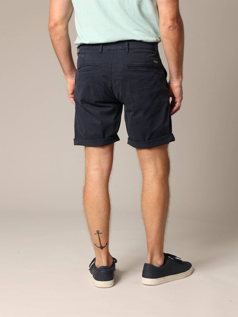 Bermuda pour homme avec poche à l'italienne 'Deeluxe' - Bleu marine ...