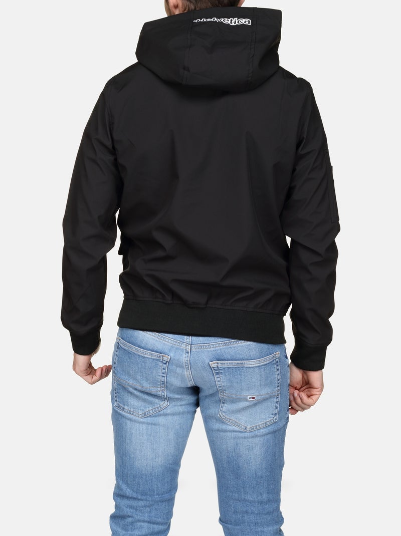 Blouson Helvetica Wilson 2.0 - Noir - Homme - 0.00€ - Kiabi