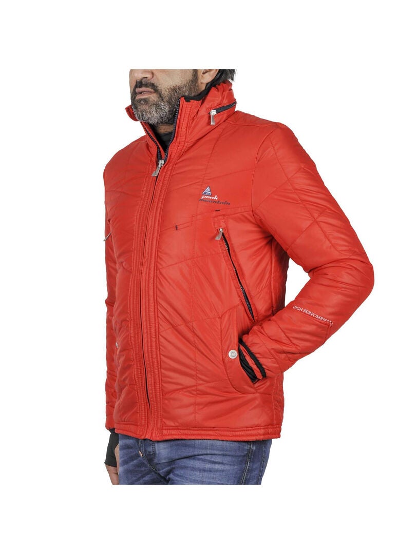 Blouson homme CAPA - PEAK MOUNTAIN - Rouge - Kiabi - 81.90€