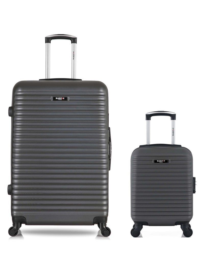 BLUESTAR - Lot de 2 - Valises grand format et cabine XXS BRAZILIA ...