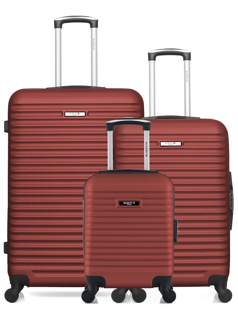 BLUESTAR - LOT DE 3 - Valises grand format, weekend et cabine XXS ...