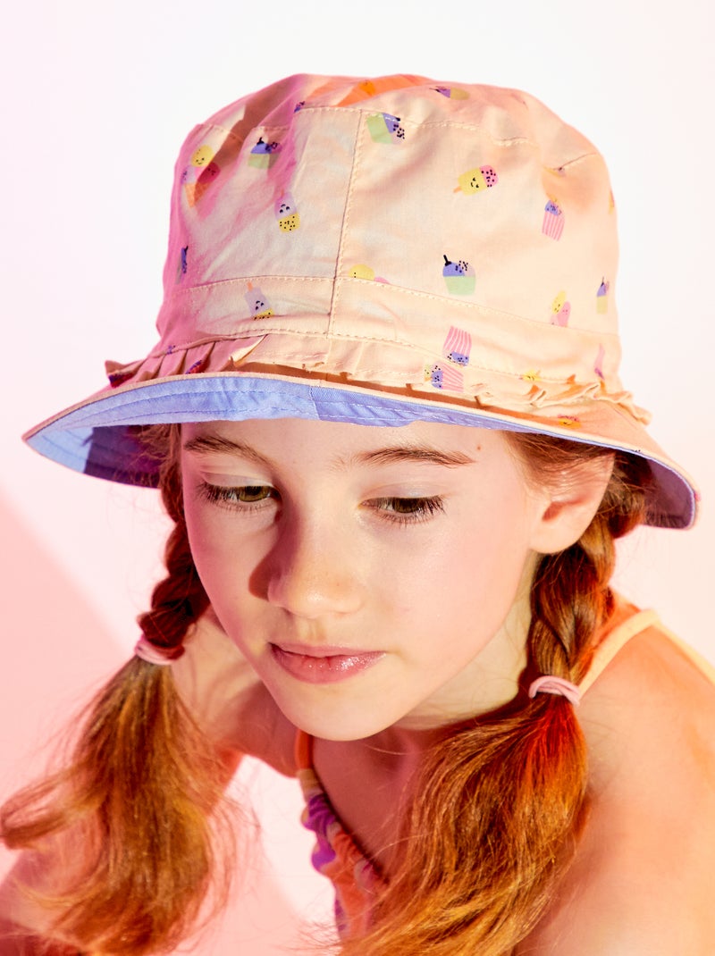 Bob réversible - BLEU - 3.50€ - Kiabi