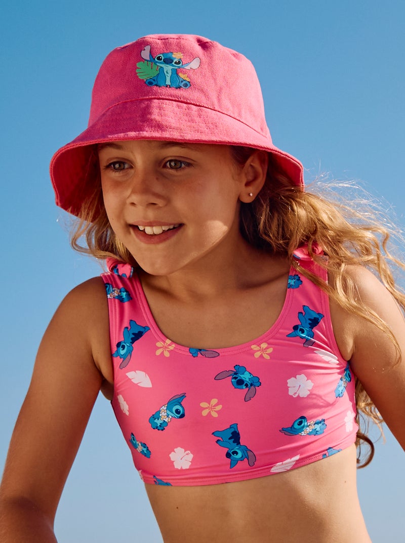 Bob 'Stitch' 'Disney' - ROSE - Fille - 10.00€ - Kiabi