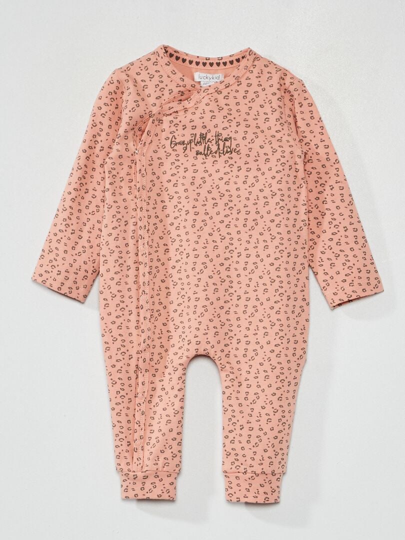 Body en coton - rose - Kiabi - 14.00€