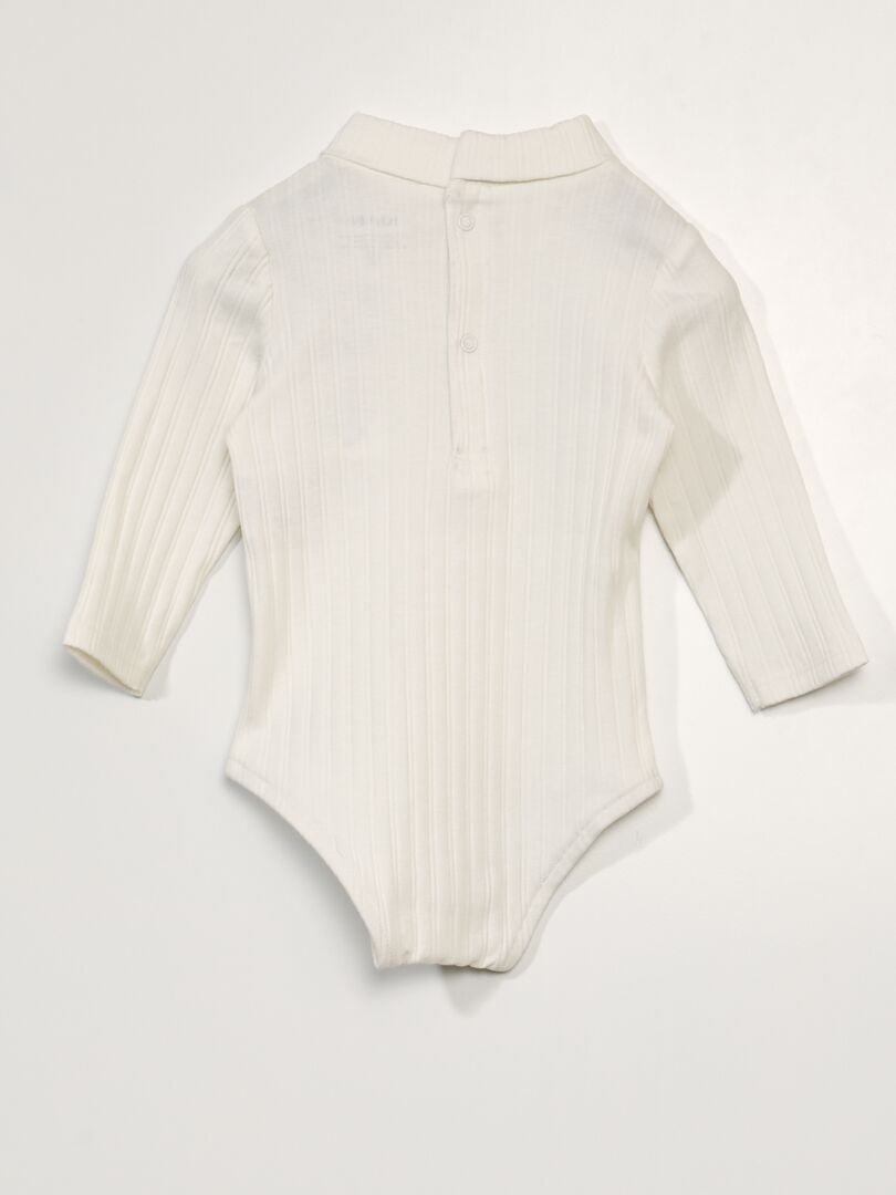 Body stretch - blanc - Kiabi - 6.00€