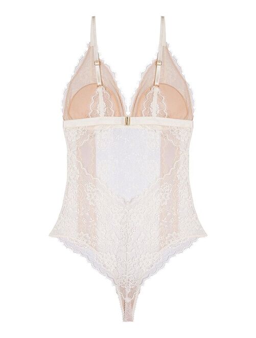 Body blanc dentelle