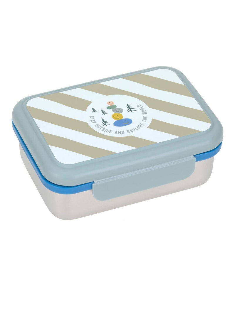 Boîte à goûter en inox Sunny Explorer - Vert - 0.00€ - Kiabi