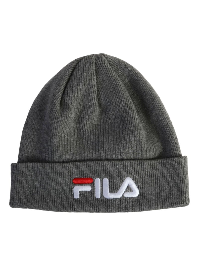 Bonnet Fila Unisex Beanie Leniar Logo - Gris - 17.50€ - Kiabi