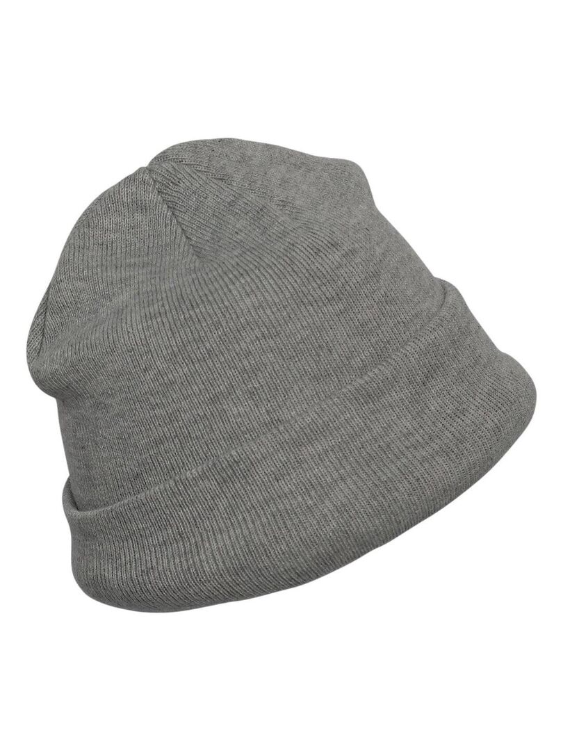 Bonnet uni BERNE - Gris - Kiabi - 5.90€