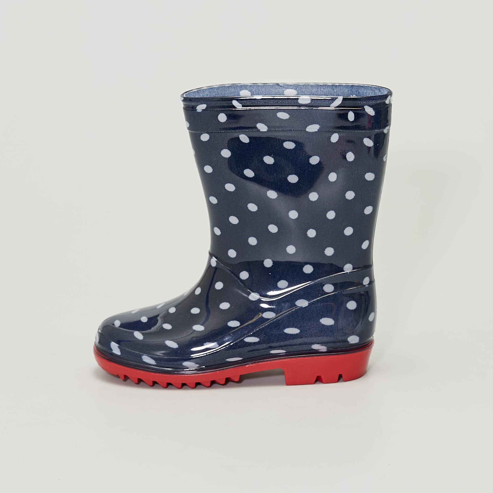 Bottes de pluie bébé fille - bleu - Kiabi - 14,00€