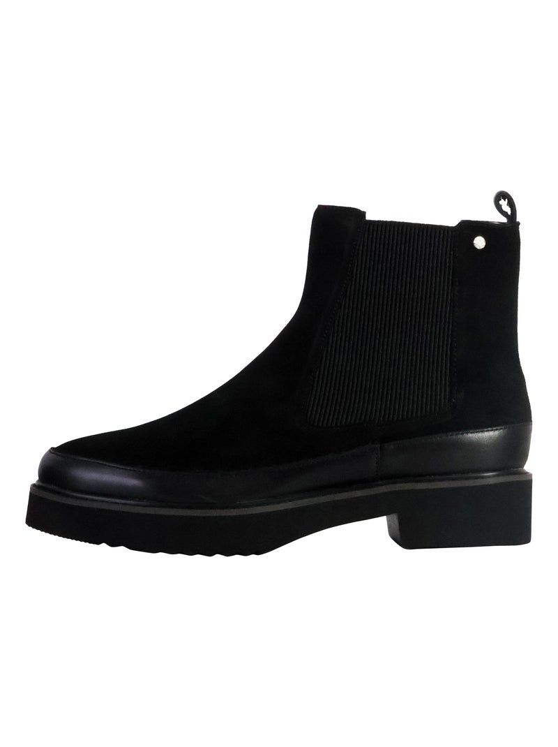 Bottine Cuir Emilie Karston Olivia - Noir - Femme - 0.00€ - Kiabi