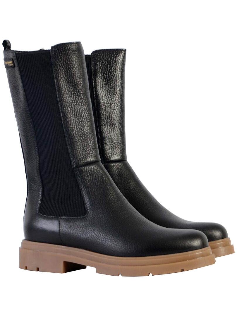 Bottine Cuir Les Tropeziennes Saddie - Noir - Kiabi - nu€